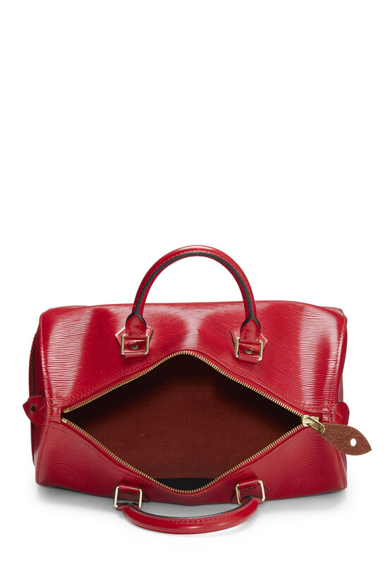 Louis Vuitton Red Epi Speedy 30 QJB0FZLRRB001 | WGACA