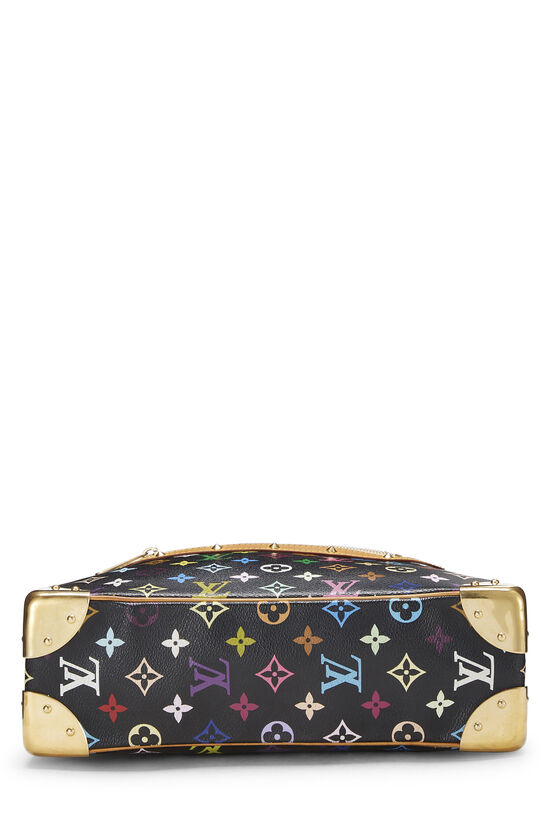 Takashi Murakami x Louis Vuitton Black Monogram Multicolore Boulogne ...