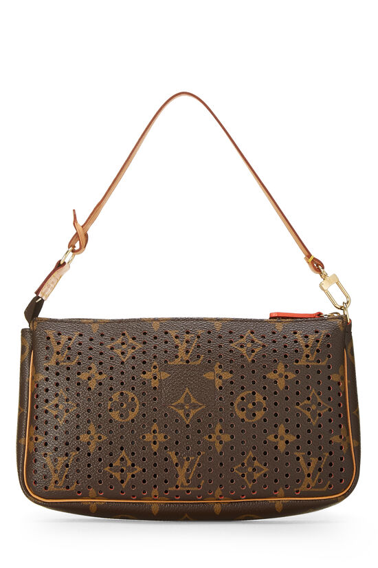 Louis Vuitton Small Bag With Orange Chain Reaction | semashow.com