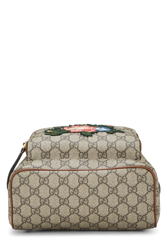 Gucci Original GG Supreme Canvas Web Bee Backpack QFBEPF0E0B001 | WGACA