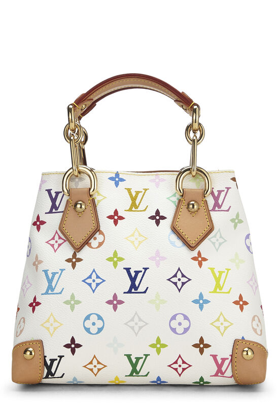 Takashi Murakami x Louis Vuitton White Monogram Multicolore Audra ...