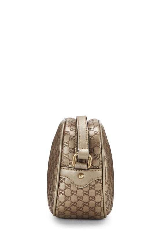 Gucci Gold Microguccissima Leather Camera Bag QFB0G7CODB001 | WGACA