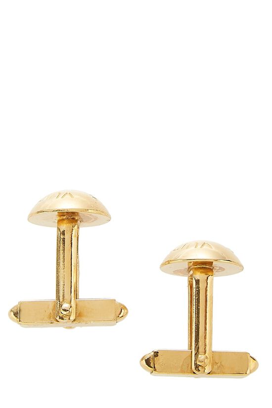 Pre-Owned Gold-Tone Cufflinks QJM0J017DB051