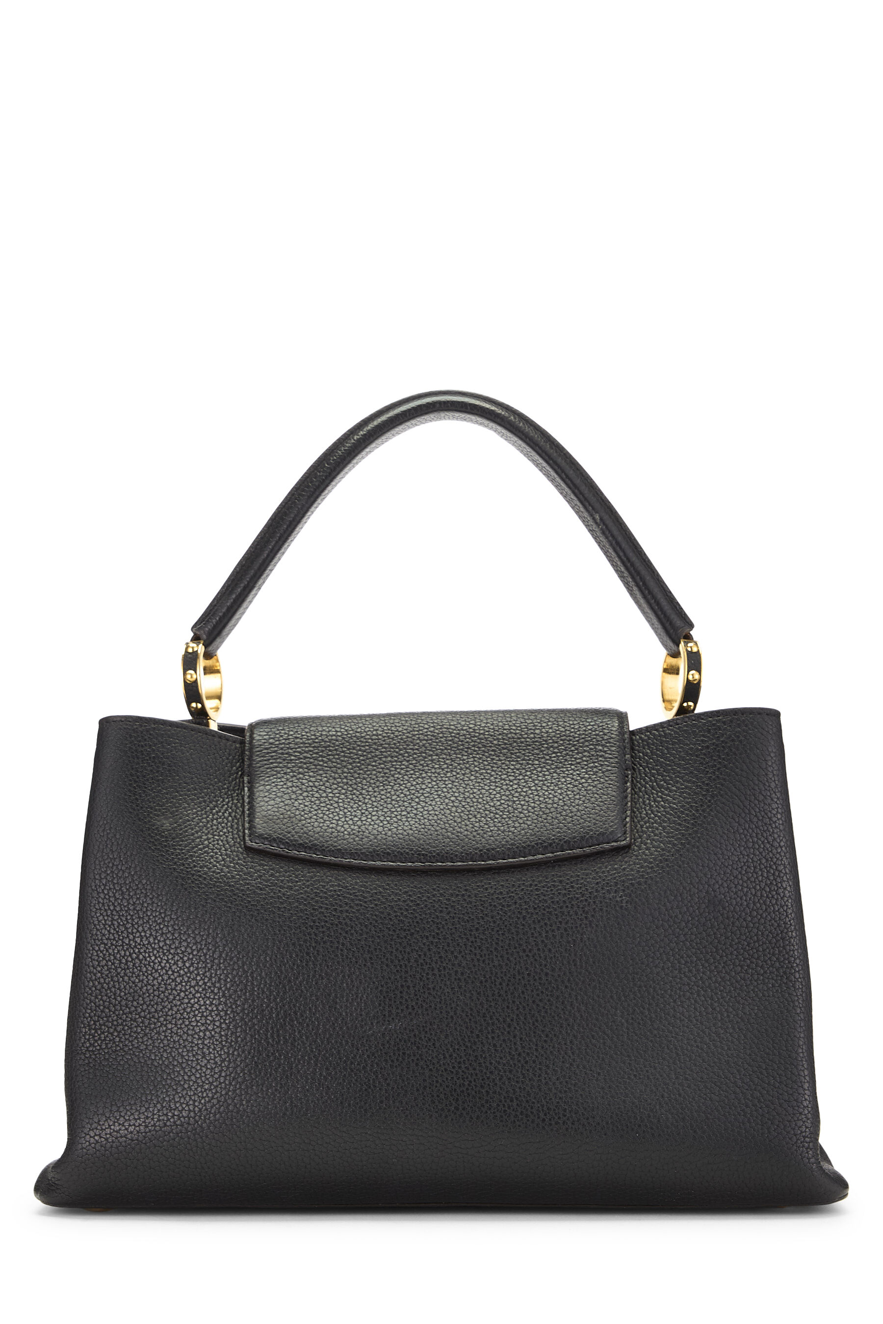 Black Taurillon Capucines MM