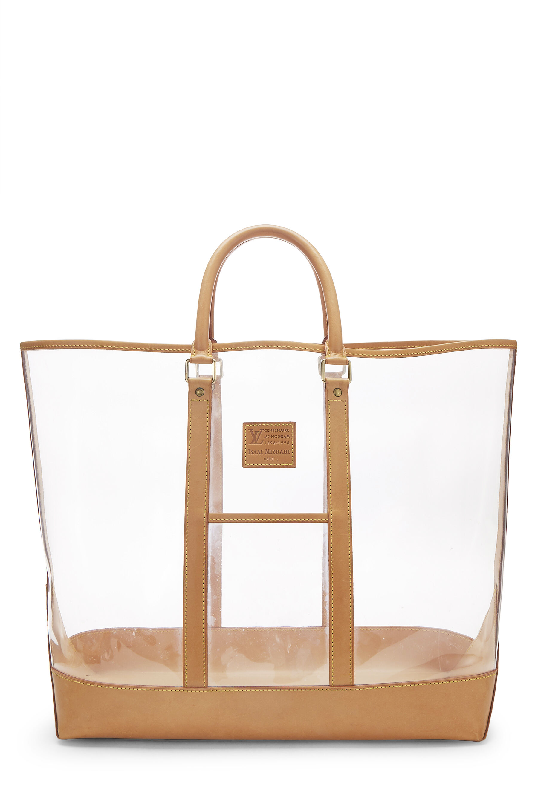 Isaac Mizrahi x Louis Vuitton Clear Vinyl Sac Weekender QJB0M1EQXB004 ...