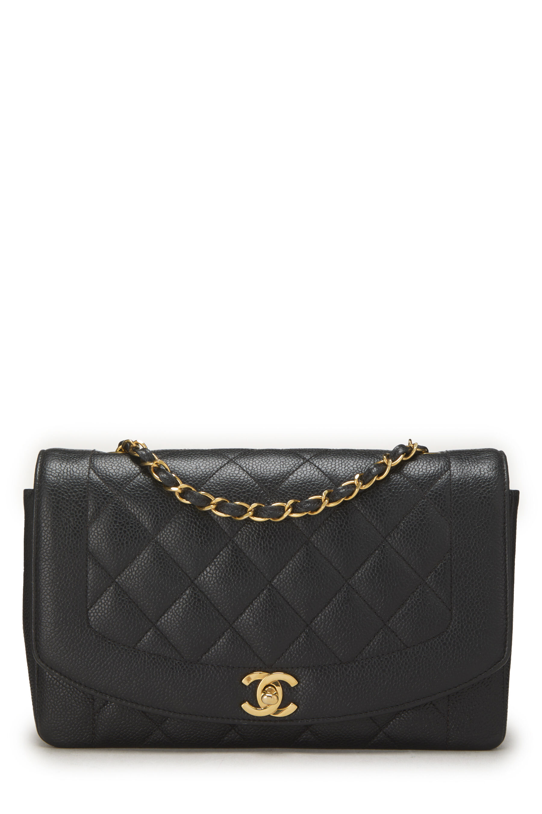 Black Quilted Caviar Classic Flap Medium - Great Gifts Club