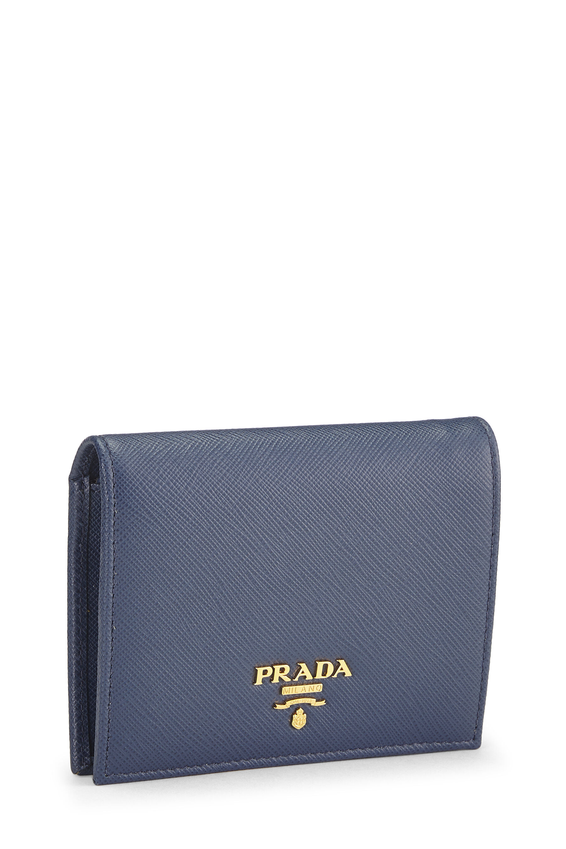 Prada Mens Wallet Blue